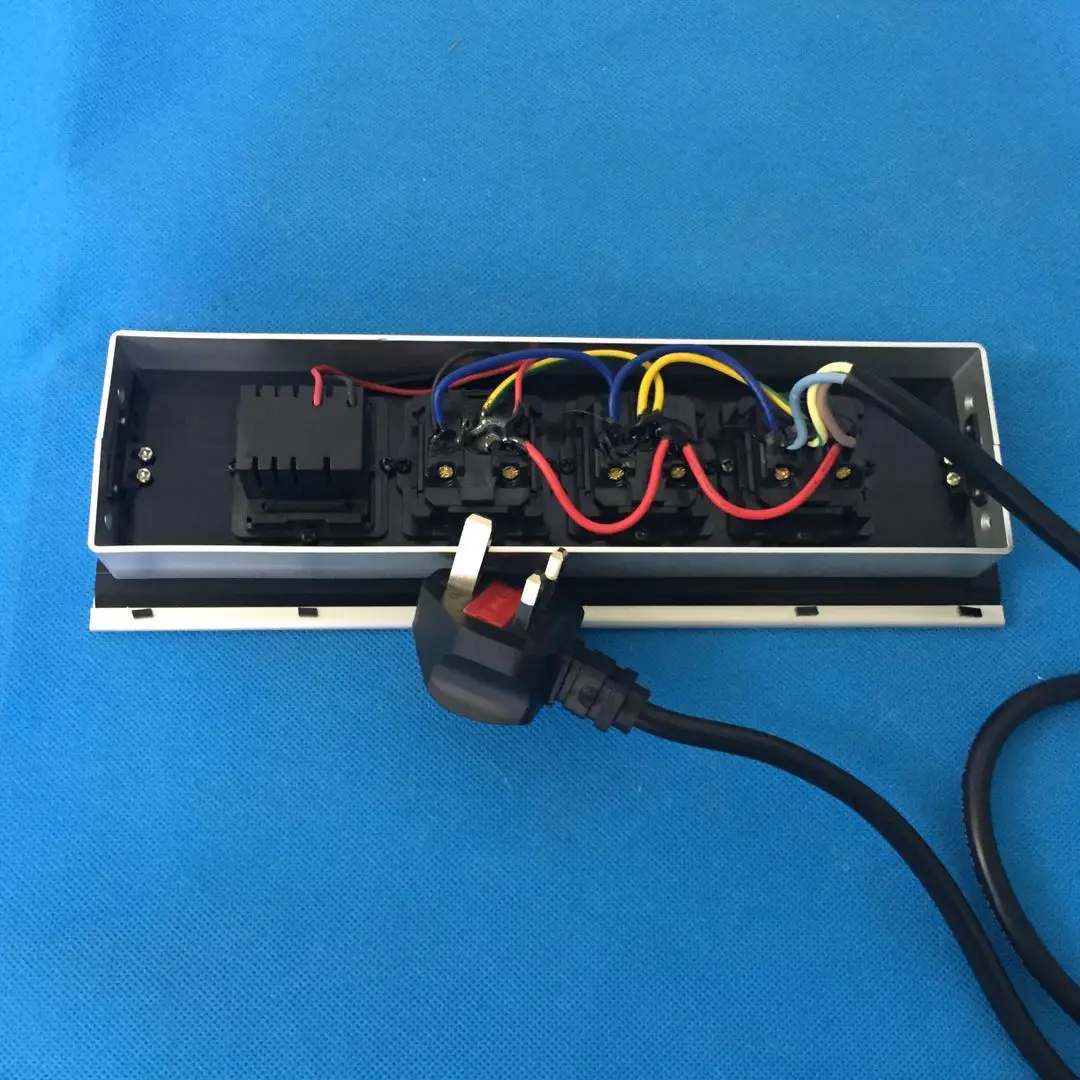 Universal Plug Sliding Open Desktop Power Socket With Usb Port ...