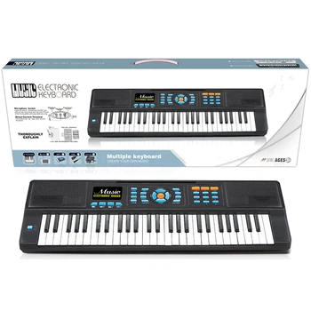 Electric Music Toy Organ Instrument Plastic Piano Keyboard - Buy ...