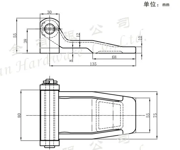 steel hinge for shipping container,container hinge set,container door ...