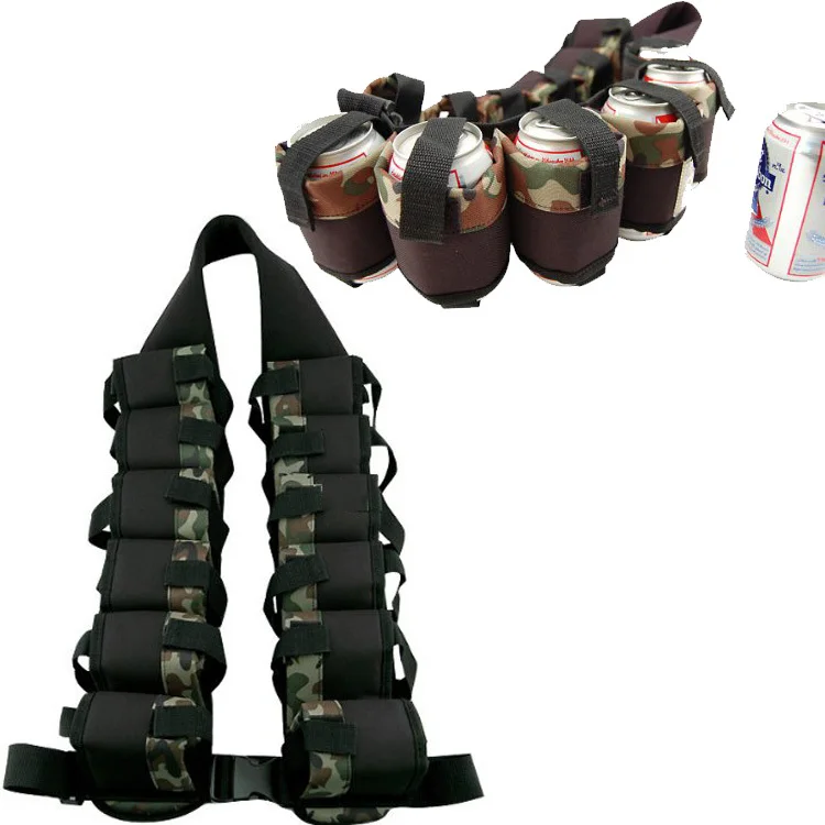 Hops Holster Ammo Pack Drinker 12 Pack Cans Drink Vest