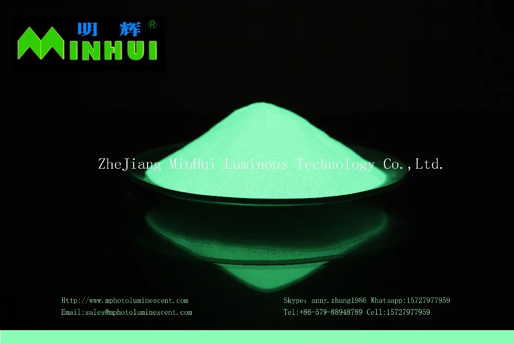 Photoluminescent Powder/photoluminescent Pigment/yellow-green Glow In ...