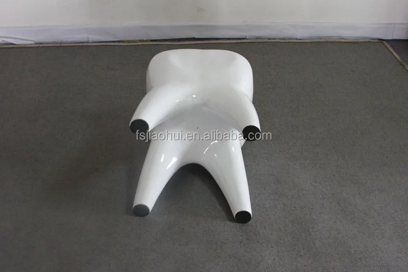 Modern Home Furniture Tooth Teeth Toy Fiberglass Stool Classic Replica ...