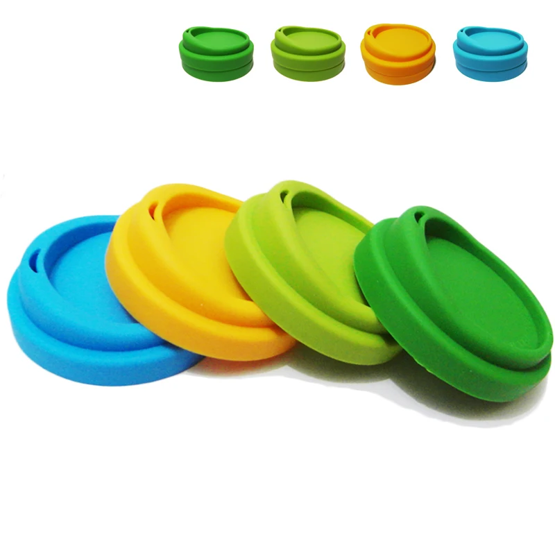 100% Food Grade Silicone Cup Lid Mark Cup Lid - Buy Silicone Mark Lid ...