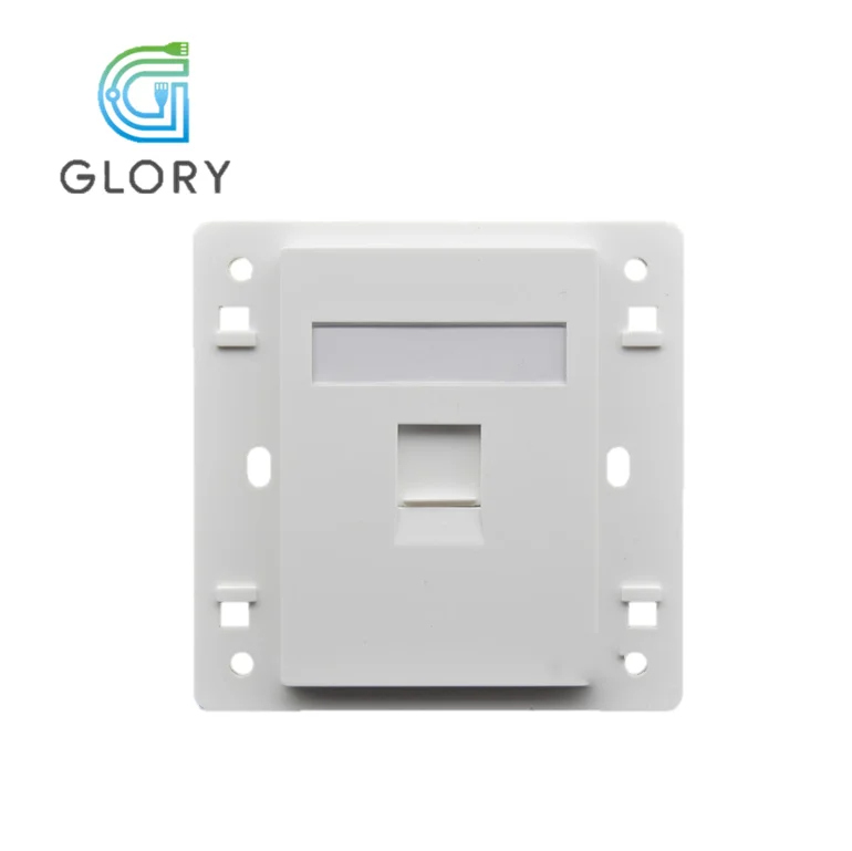 Best Price 86 Type Plate For Internet Connection Network 1 Ports Face ...