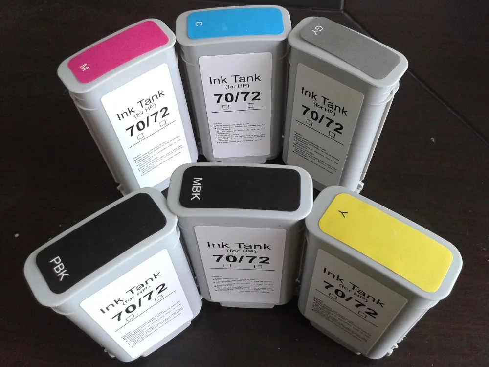 Refillable Ink Cartridge For Hp Design Jet T610 T770 T790 T1100 ...