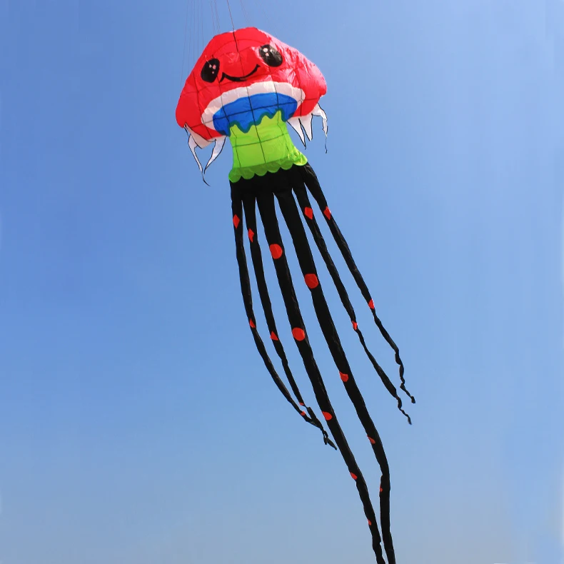 Colorful Jellyfish Inflatable Kite From Weifang Kite Factory - Buy ...
