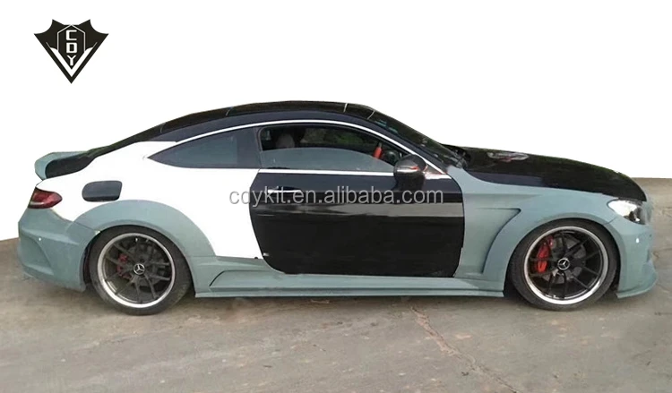 C Class W205 C63 Coupe Wide Body Kits PD Style - Cdykit