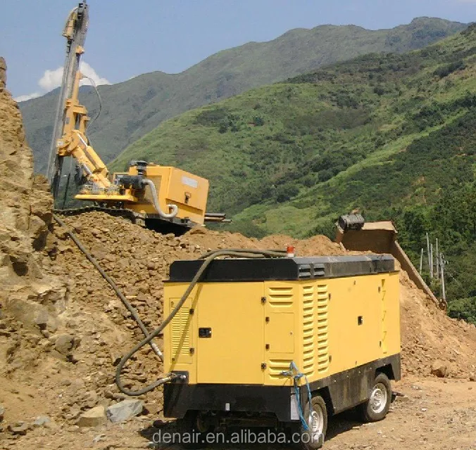 8kg Towable Electric Motor Screw Compressor For Road - Buy 8kg Towable ...