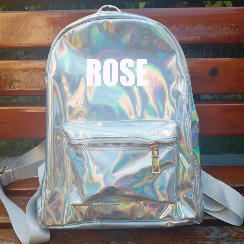 Laser Shiny Backpack Hologram School Bag Shoulder Bag Travel Bags ...