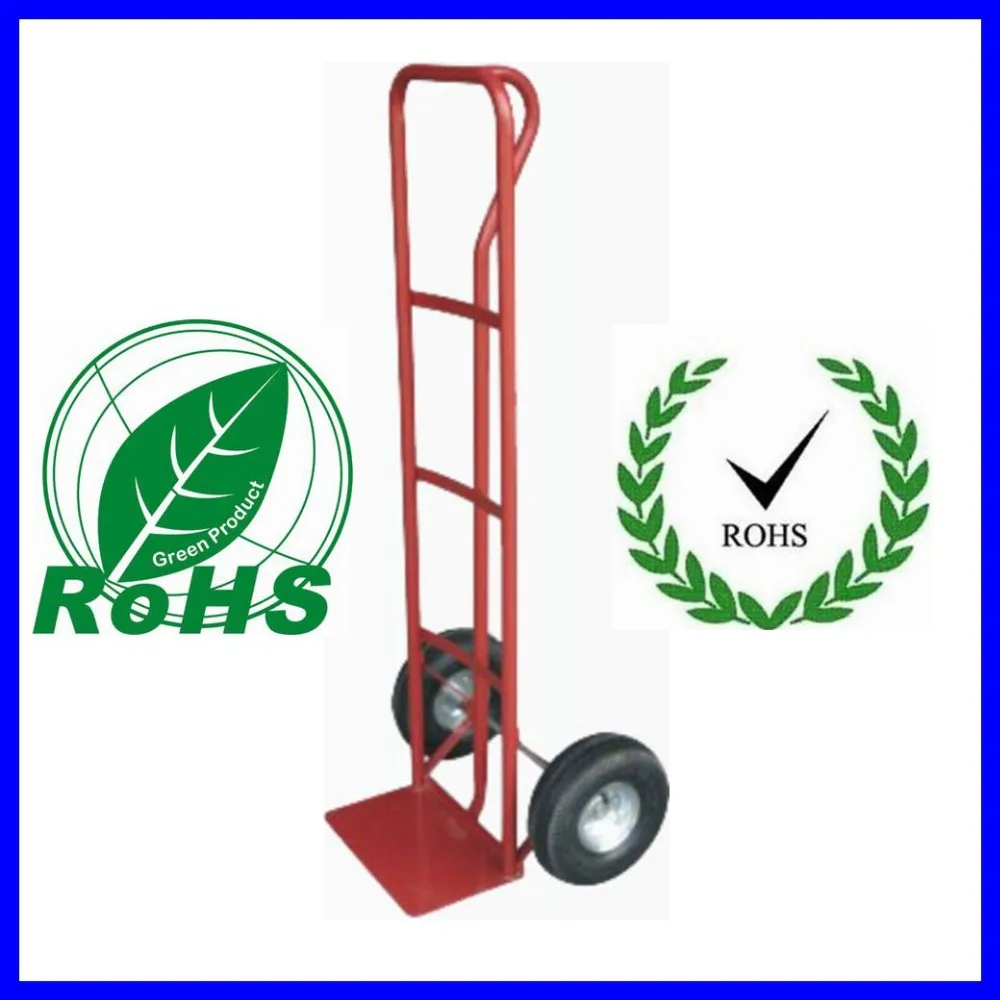Pneumatic Wheel Loading 300kg Heavy Construction Trolley - Buy ...