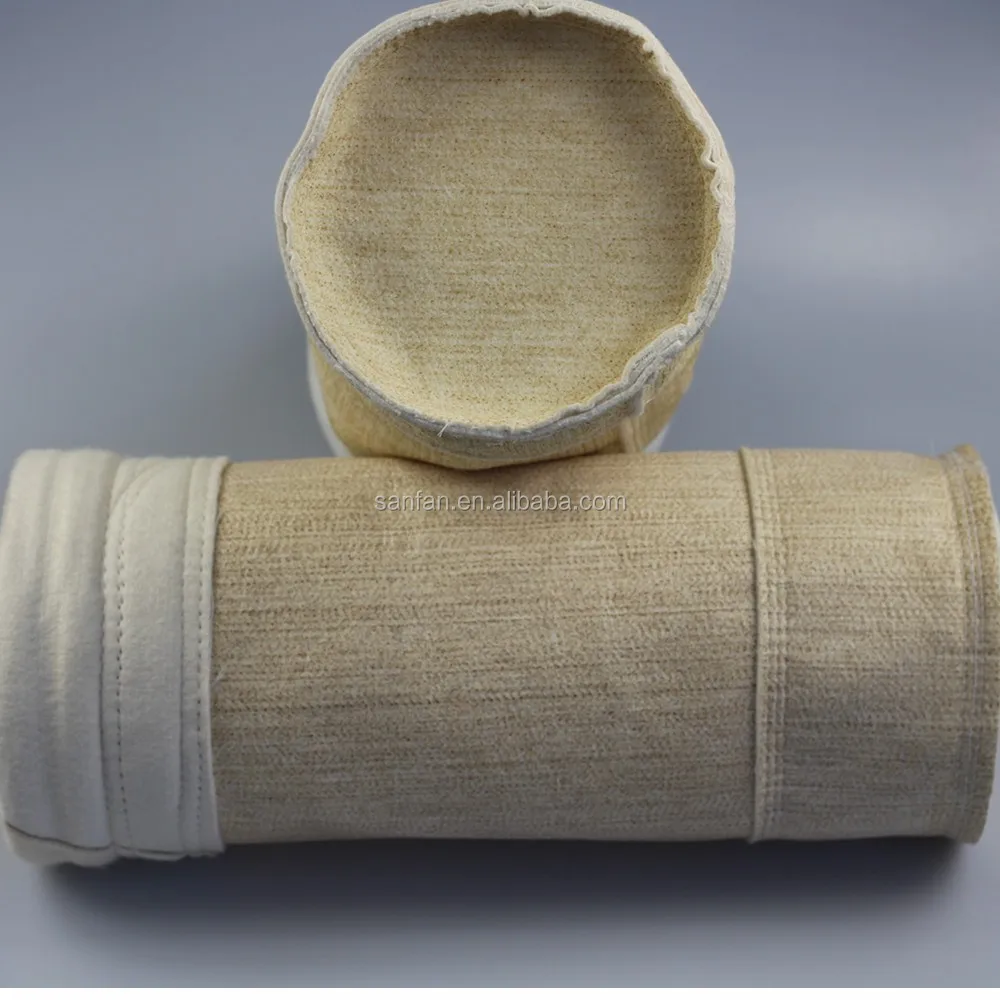 Polyester P84 Pps Fiberglass Dust Collector Bags Nomex Aramid Filter ...