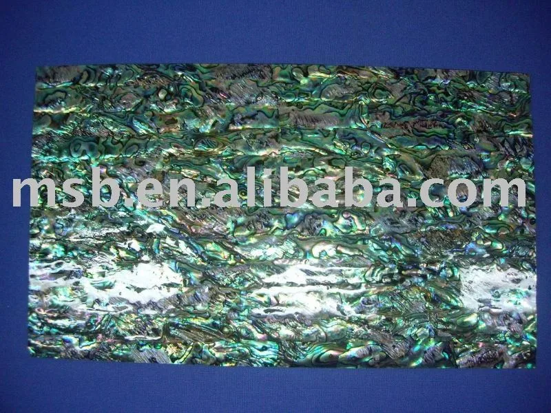 Abalone Inlay Paper Paua Seashell Laminate Mother Of Pearl Shell Veneer ...