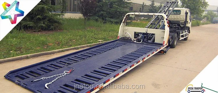 Fully Flat To 12 Degrees Low Angle Loader Rollback Carrier Flush With ...