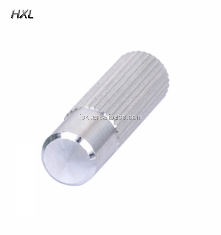 OEM Special Design Knurled Shaft Splined Rod Aluminium Pins