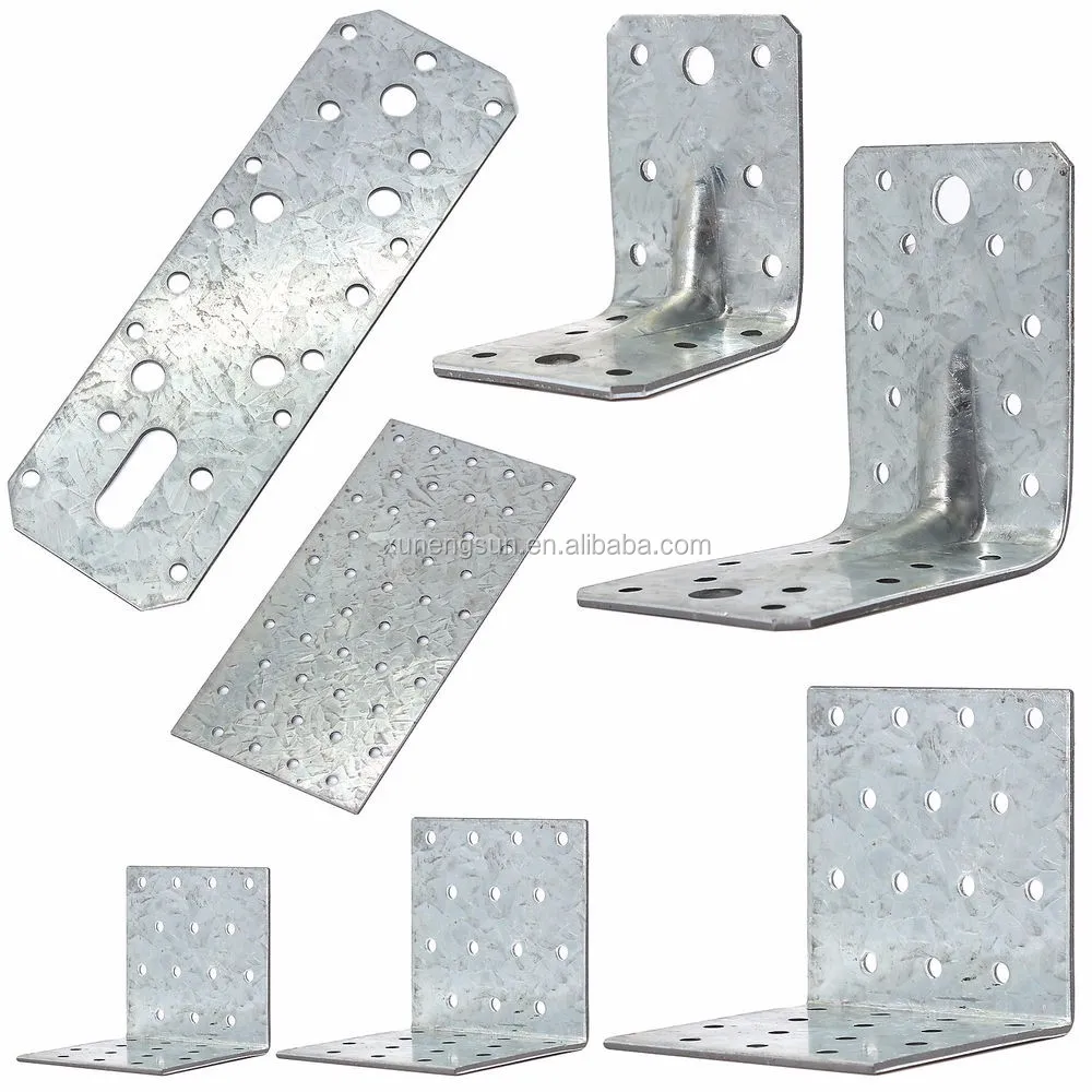 Galvanized Steel Frame Corner Brackets - Durable & Versatile