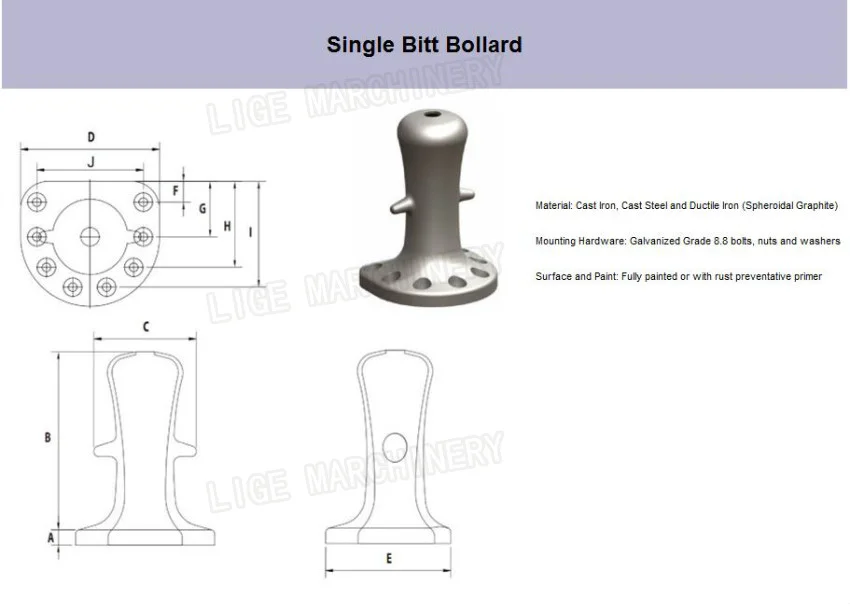 Single Bitt Bollard - Buy Marine Bollard,Mooring Bollard,Steel Bollard Product on Alibaba.com