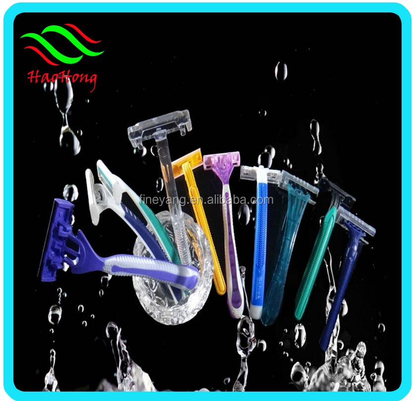 High Quality Twin Blade Disposable Shaving Razor - Buy Plastic Shaving ...