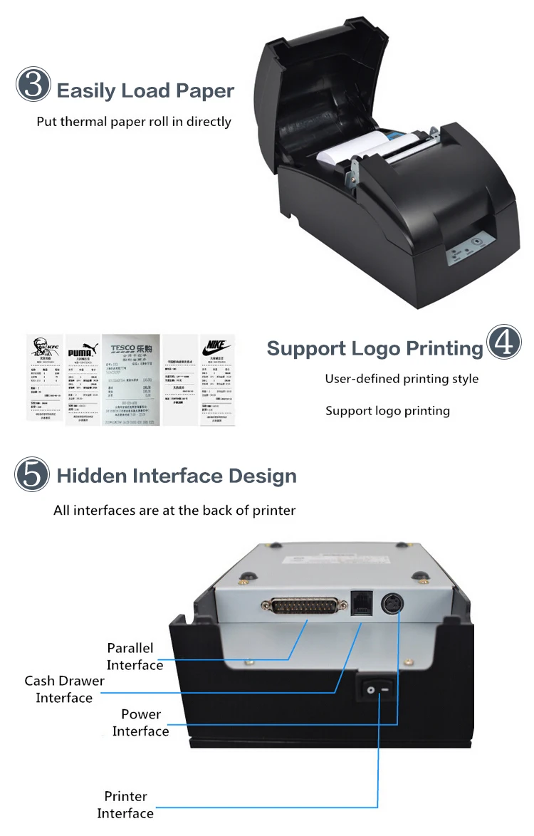 76mm Dot Matrix Small Invoice Printer - Buy Dot Matrix Printer,Invoice Dot Matrix Printer,76mm ...