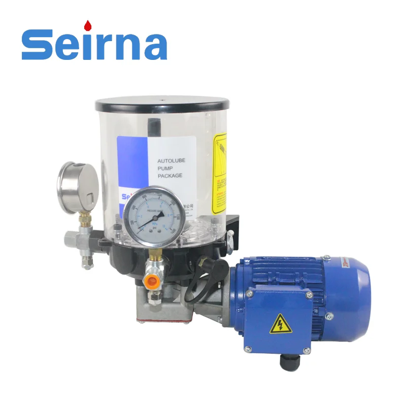 Electric Progressive Grease Lubrication Pump 24v 2l/4l With Automatic ...