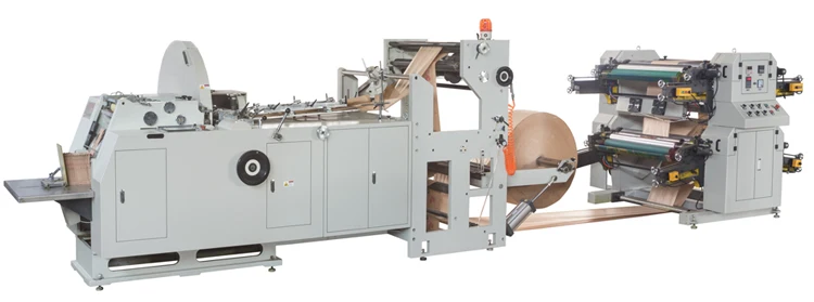 Khaki Paper Bag Machine With 2 Color Printing - Buy Khaki Paper Bag ...