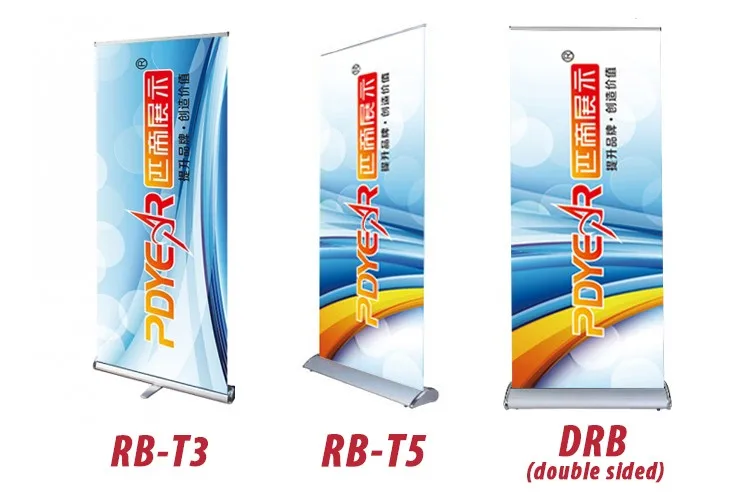 80*200cm precio barato rollo de aluminio Banner retráctil soporte de la ...