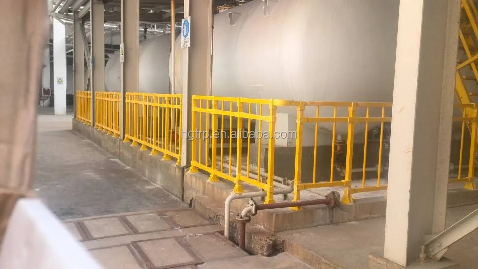 Fiberglass Removable Stair Handrail - Durable & Stylish