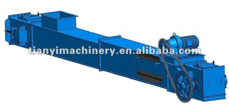 Heat Resistant Redler Drag Chain Scraper Conveyor for Bulk Material ...