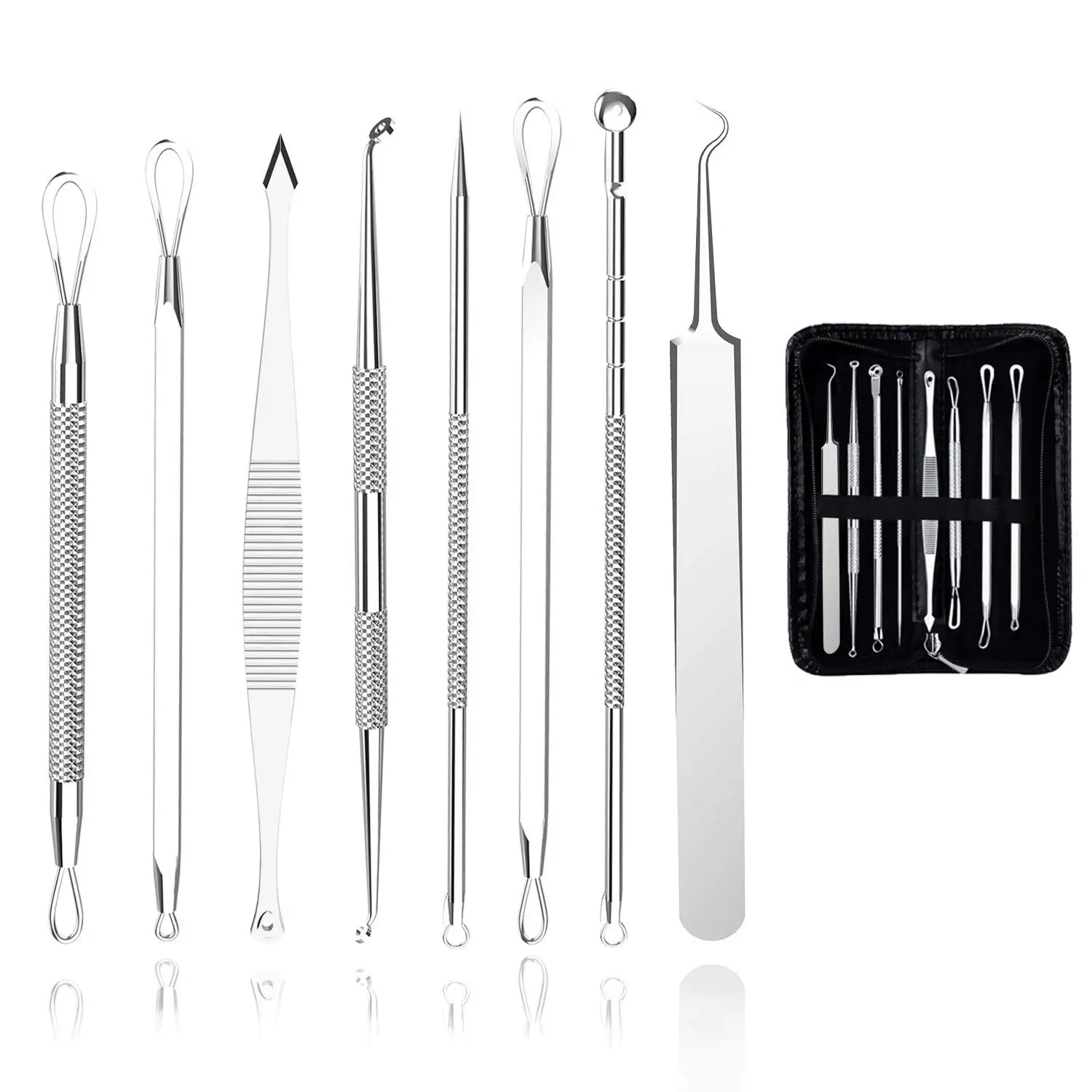 German Ultra-Fine #5 Cell Pimples Blackhead Clip Tweezers