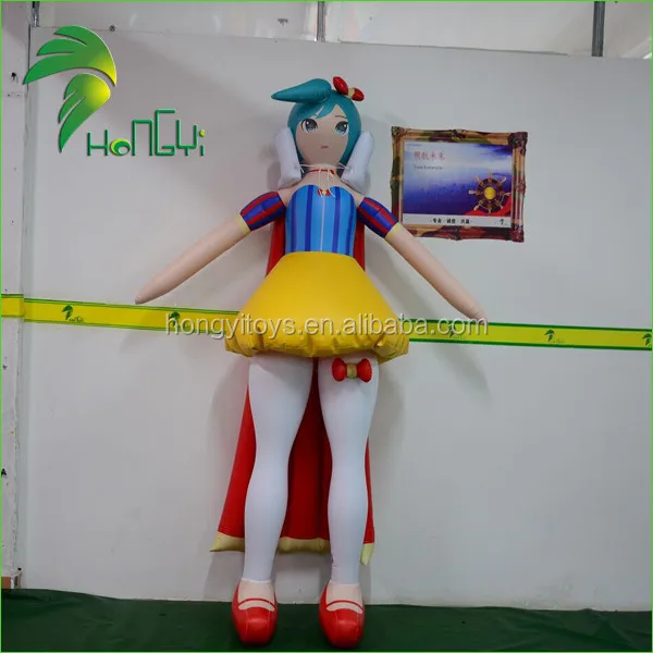 Most Popular Anime Character Lovely Inflatable Princess Cartoon Toy ...