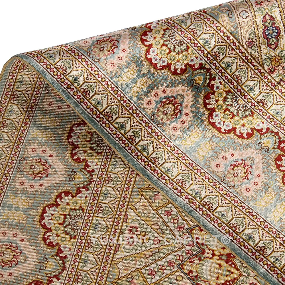 Yuxiang 4*6ft Saudi Carpet Factory Handmade Persian Silk Carpet Rug ...