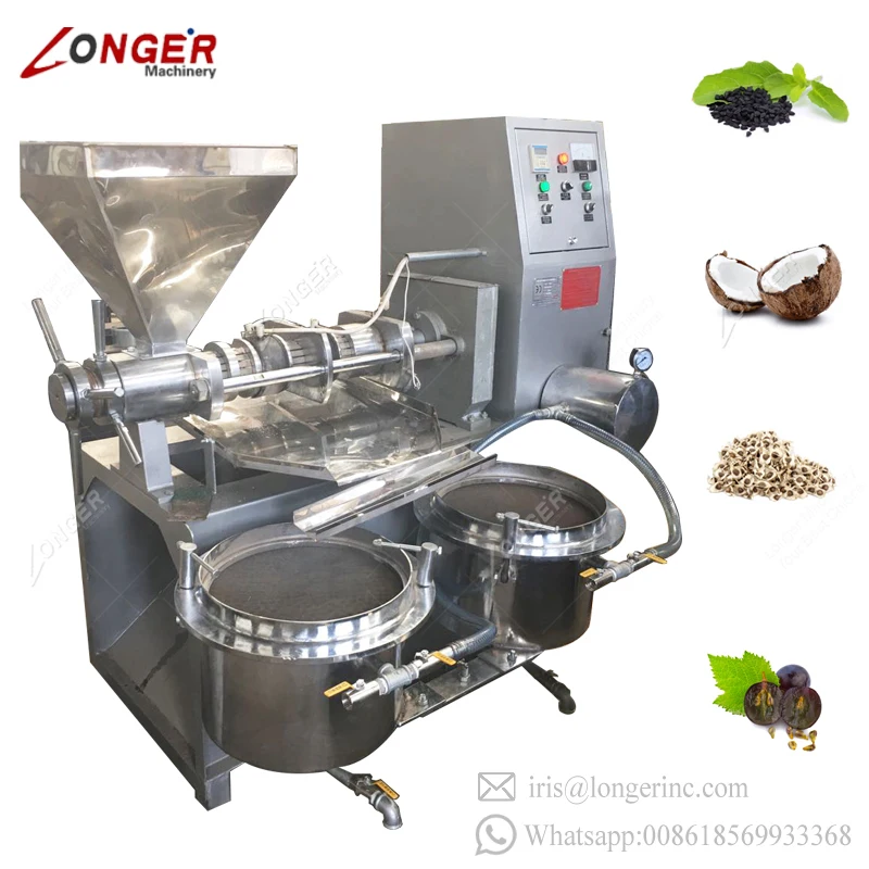 Industrial Olive Rapeseed Press Prickly Pear Seed Groundnut Oil Mill ...