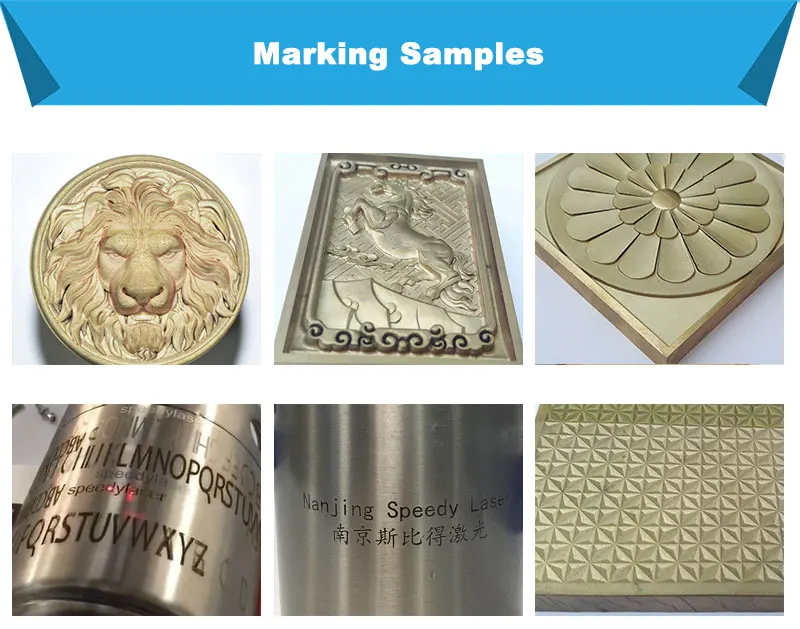 CNC 3D Curve Surface Dynamic Focusing 3D Fiber Laser Engraving Machine