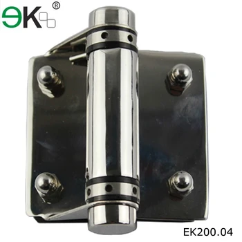 Swimming Pool Self Closing 12mm Stainless Steel Magnetic Glass Gate ...