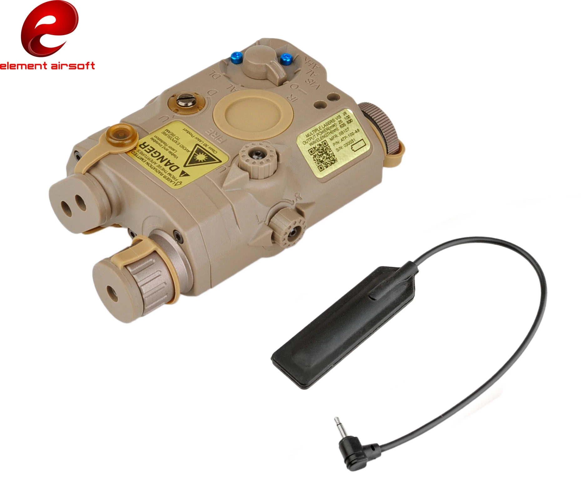 Element Tactical Hunting Aiming An/peq 15 High Precision Red Dot Laser ...