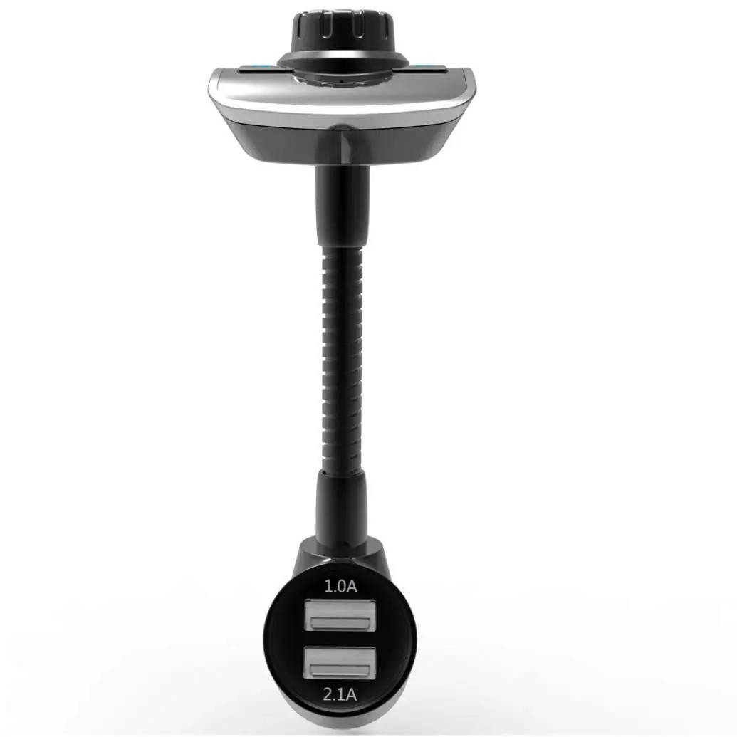 Hy68 Large Screen Car Bluetooth Fm Transmitter Aux Tf Card Usb ...