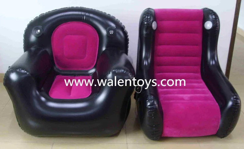 2 Seater Double Inflatable Sofa Chair Couch For Indoor/outdoor Camping ...