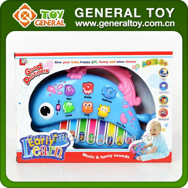 Mini Music Player Toy Plastic Music Instrument Toys Musical Animal ...