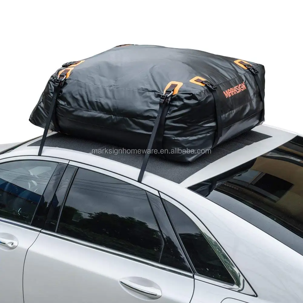 Patented Original Design-100% Waterproof Aerodynamic Car Roof Bag,15-17 ...
