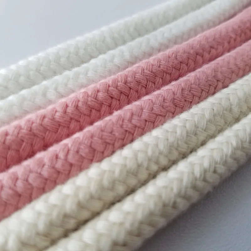 6mm Cotton Braided Compound Rope - Sustainable & Versatile
