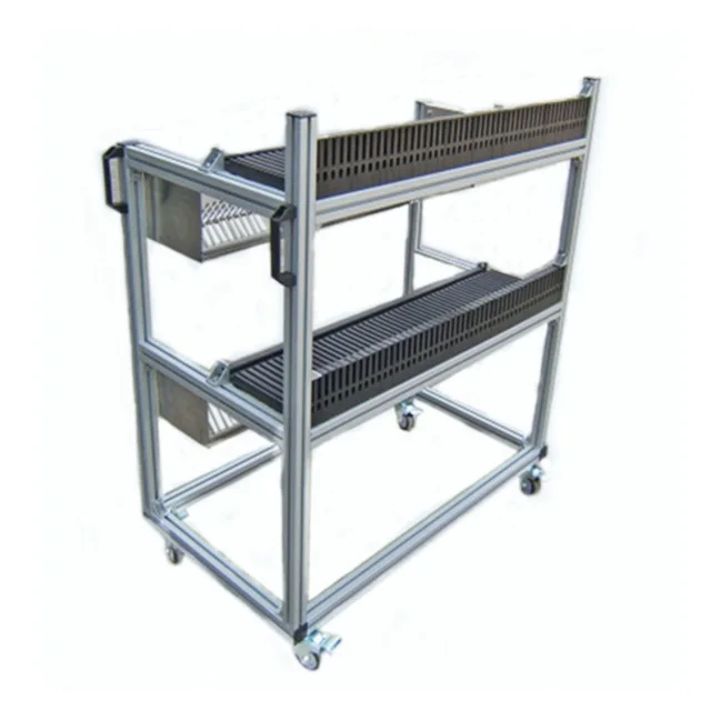 ESD Shelf Cart - Maxsharer 3 Layer SMT Reel Storage Trolley