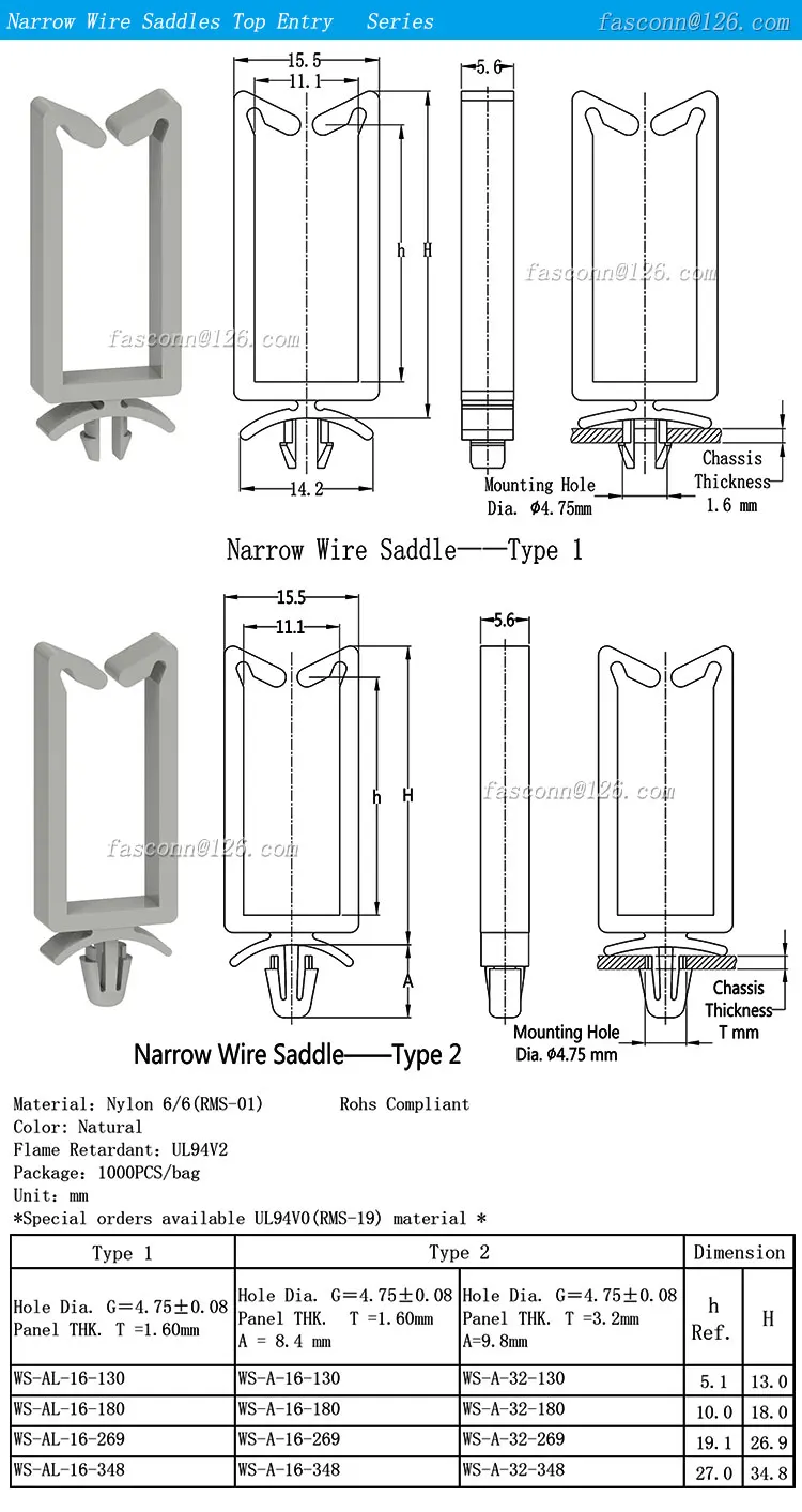 Wire Saddles Top / Side Entry - Secure and Versatile Clamps