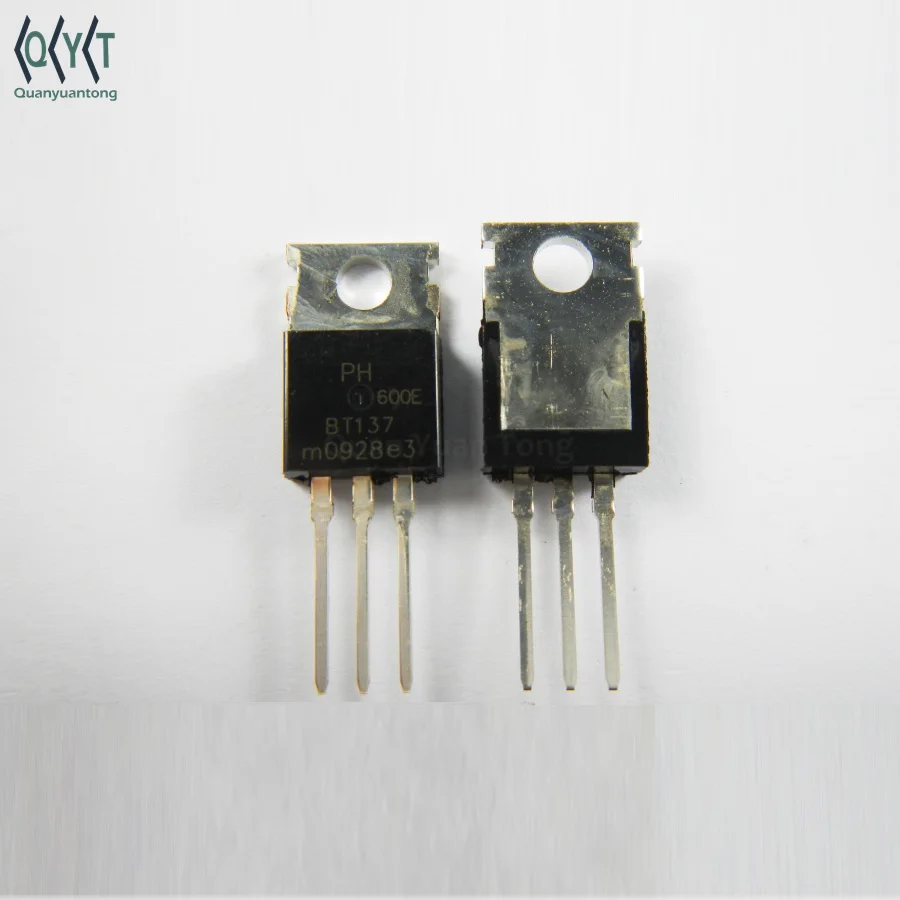 To-220 Triacs Thyristor Bt137-600e Bt137-600 Bt137 - Buy Bt137-600e ...