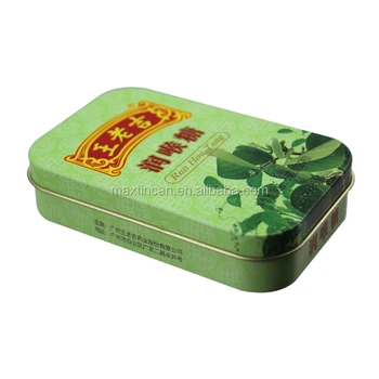 Rectangular Chewing Gum Candy Cigarette Mint Tin Box - Buy Chewing Gum ...