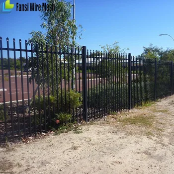 Gates And Zinc Steel Fence Netting Design For Garden - Buy Steel Fence ...