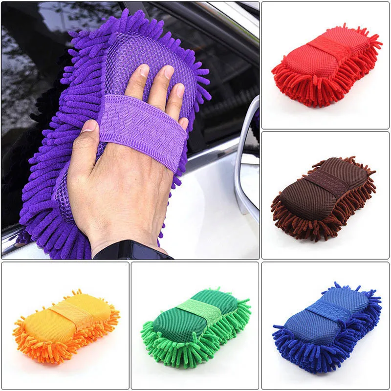 Super Car Wash Supplies Car Wash Glove Car Hand Soft Towel Soft Towel ...