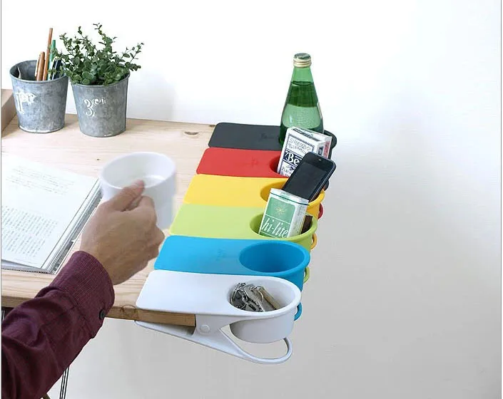 홈 오피스 테이블 데스크 사이드 마시는 차 커피 머그잔 음료 컵 클립 홀더 Buy 컵 Holderclip 홀더음료 홀더 Product On