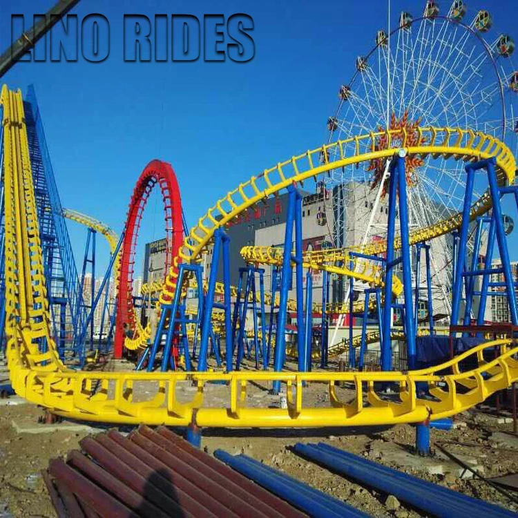 Outdoor Funfair Amusement Park - Cheap Roller Coaster Ride for Sale