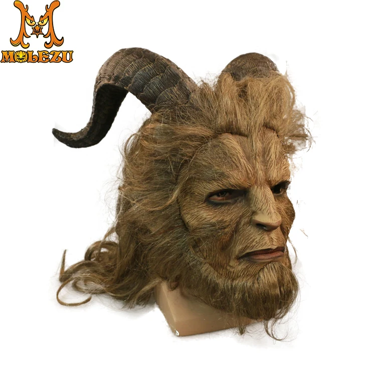 Fashionable High Quality Realistic Beauty And The Beast Cosplay Full ...