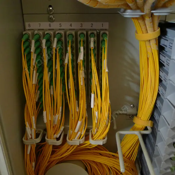 Outdoor 144 288 Core Cabinet Telecom Pedestal Splice Cabinet