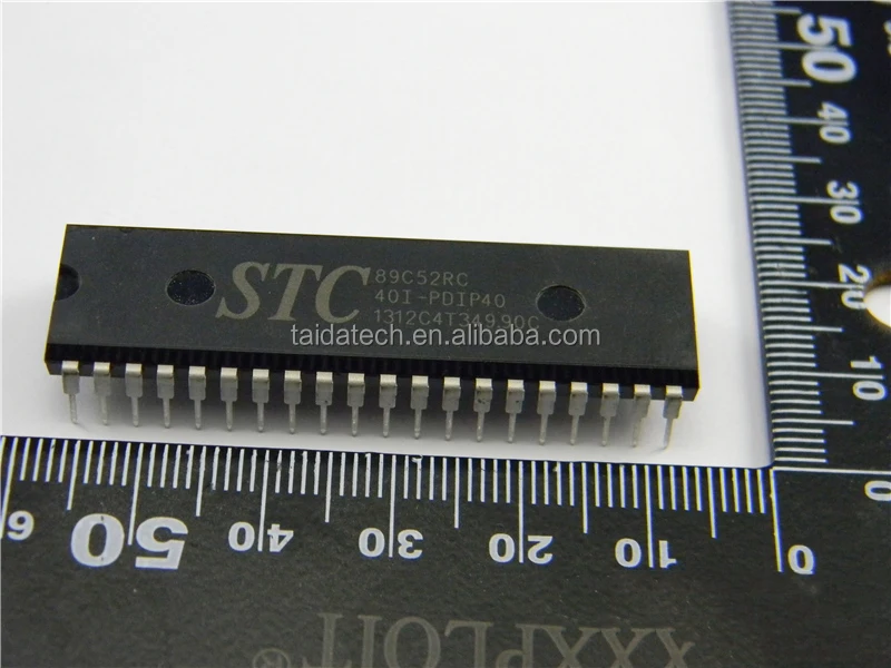 Taidacent Stc89c52 Stc Mcu Dip40 Serial Port Programming Stc Microcontroller Programmer ...